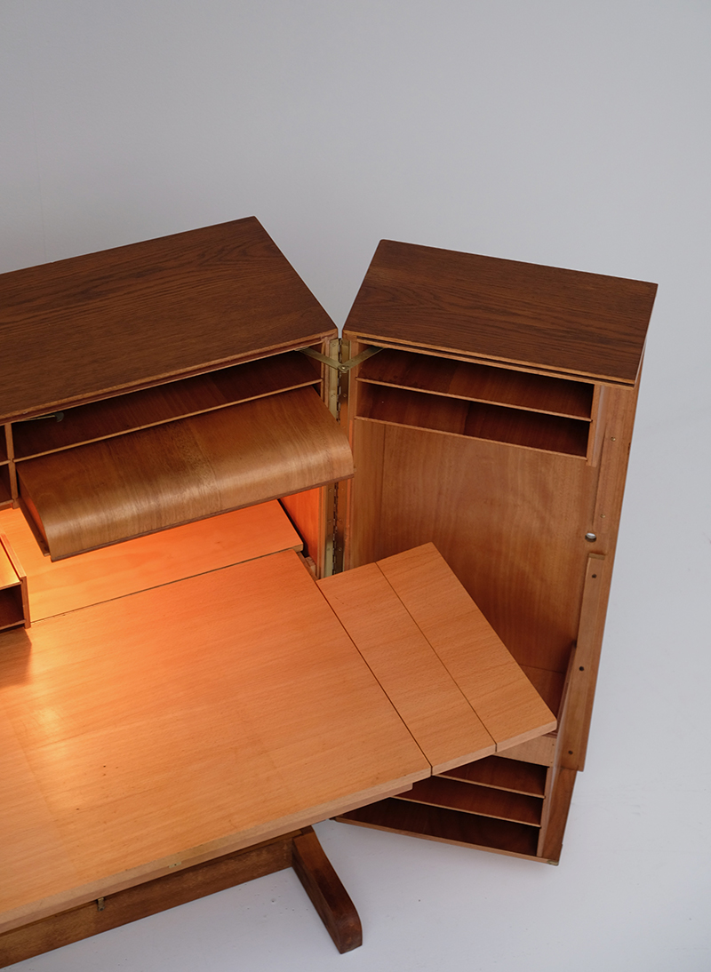 City Furniture | 1960s Magic in Box Desk in Teak